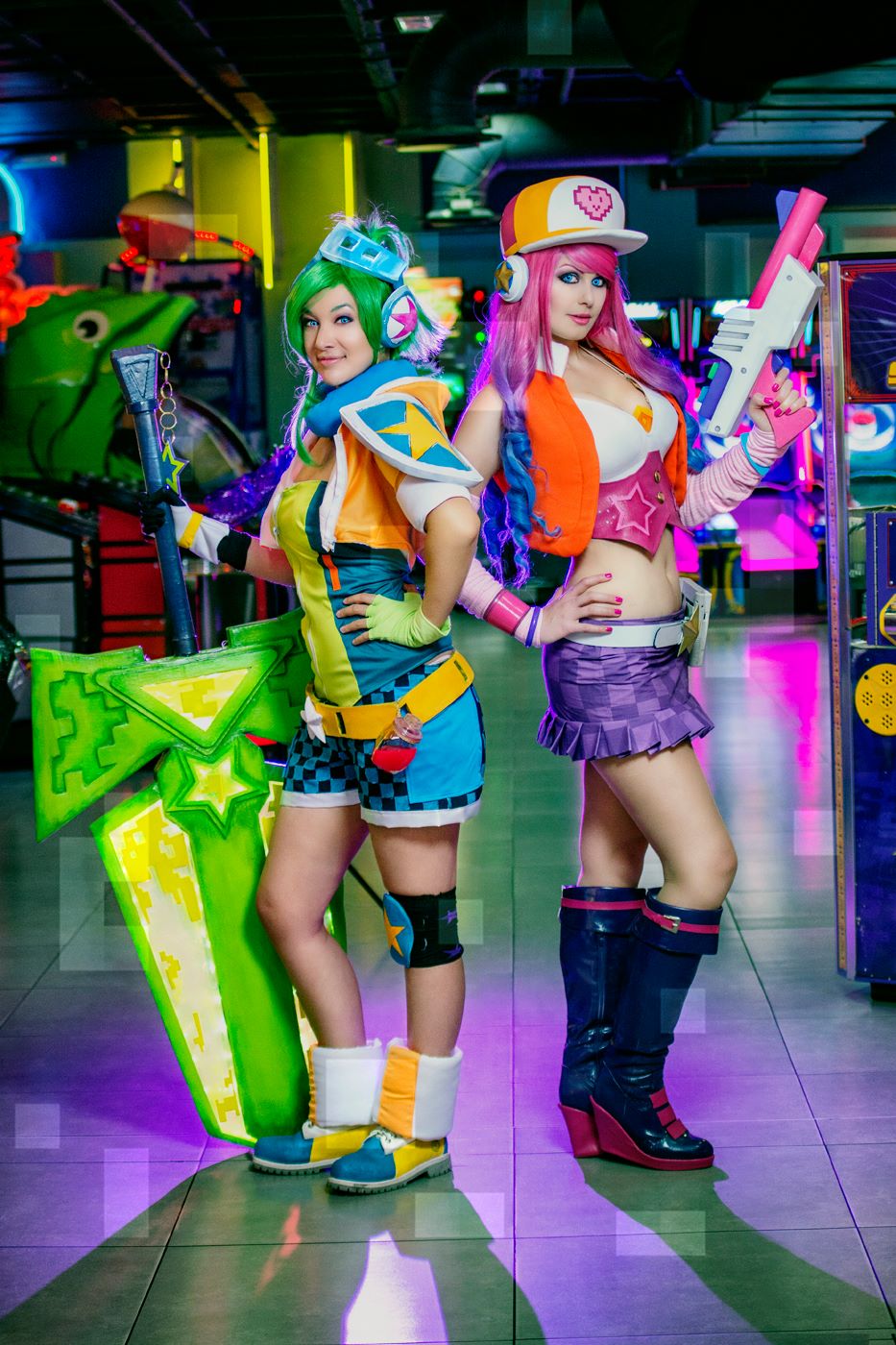 Arcade Miss Fortune cosplay... "μπουκιά και συχώριο"!